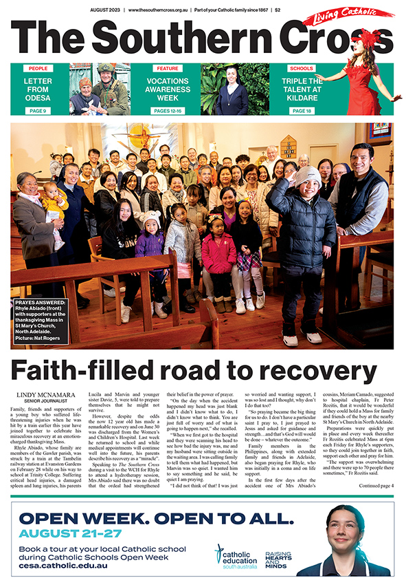 The Southern Cross | South Australia's Catholic News